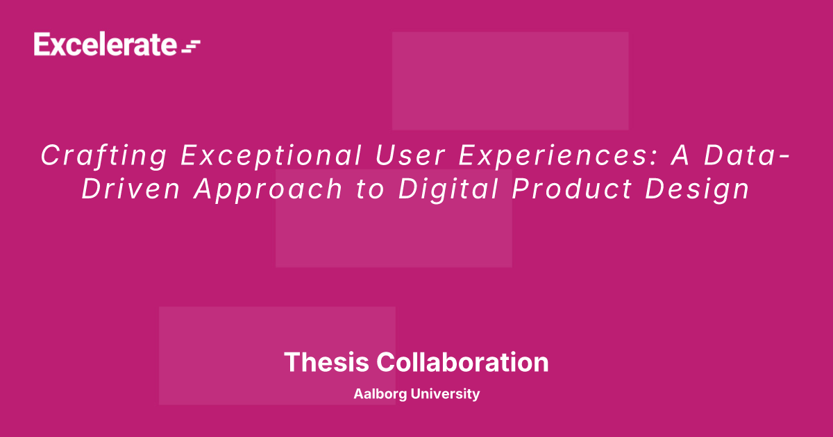 Crafting Exceptional User Experiences: A Data-Driven Approac...