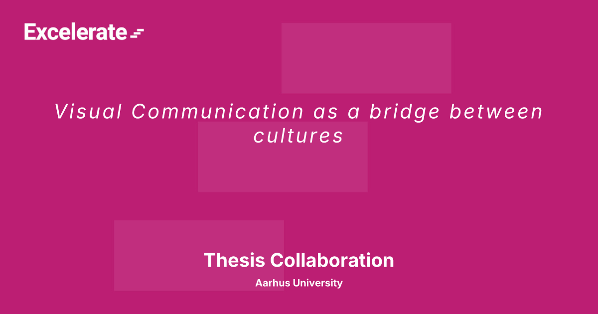 Visual Communication as a bridge between cultures